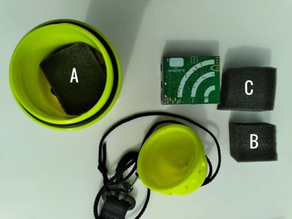 Yellow Underwater Enclosure | Cetalingua Project